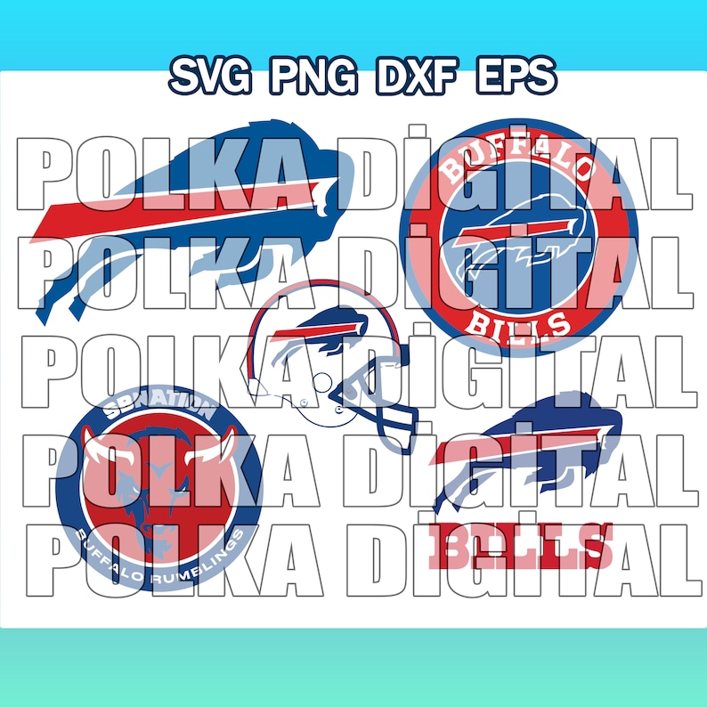 Buffalo Billls Football SVG PNG Bundle, Svg Sports Files, Svg for ...