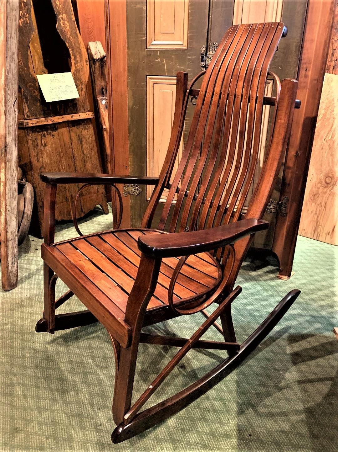 Handmade Maple Rocking Chair by Amish Furniture Maker. Another Great ...