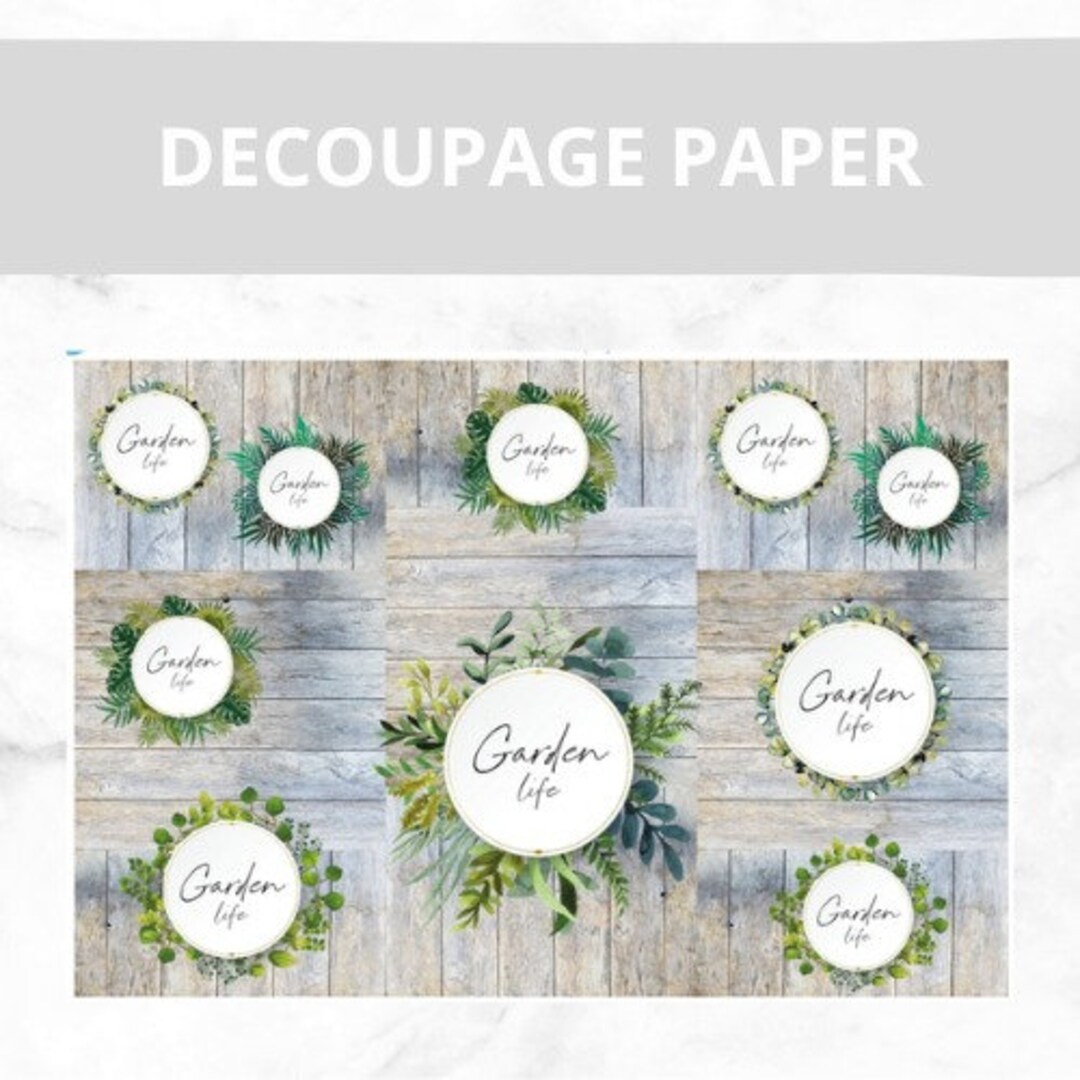 A3 Laminated Paper. Garden Life Design. Perfect for Arts and Craft - Etsy