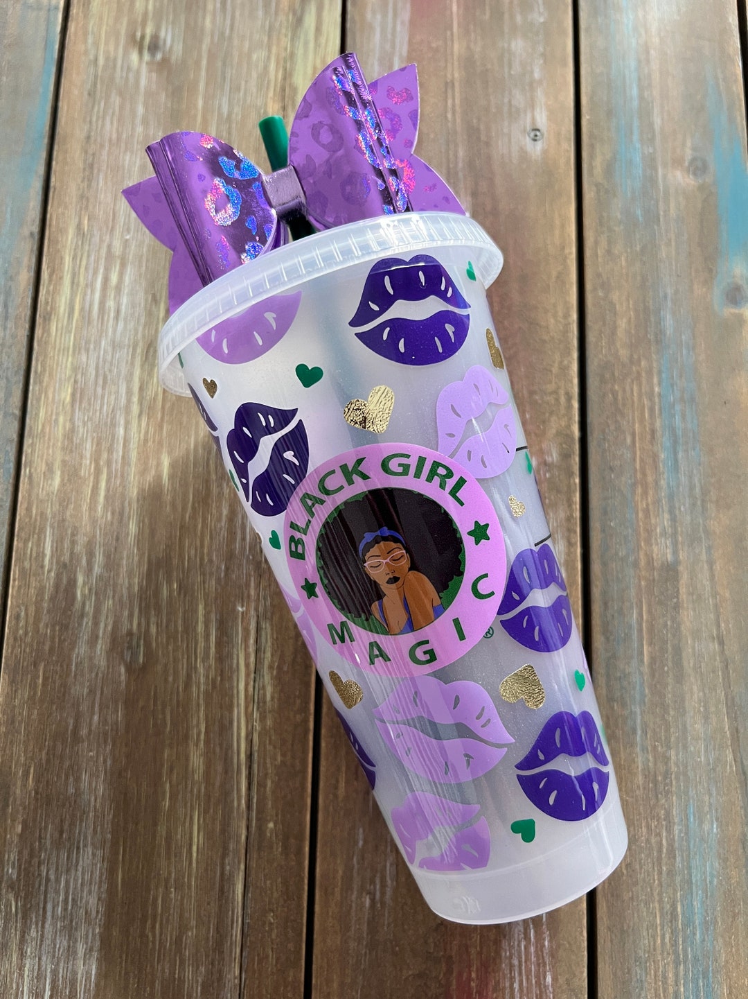 24oz Black Girl Magic Starbucks Cold Cup - Etsy