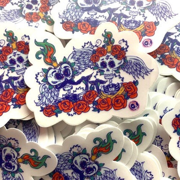Sugar Skull Couple - Etsy