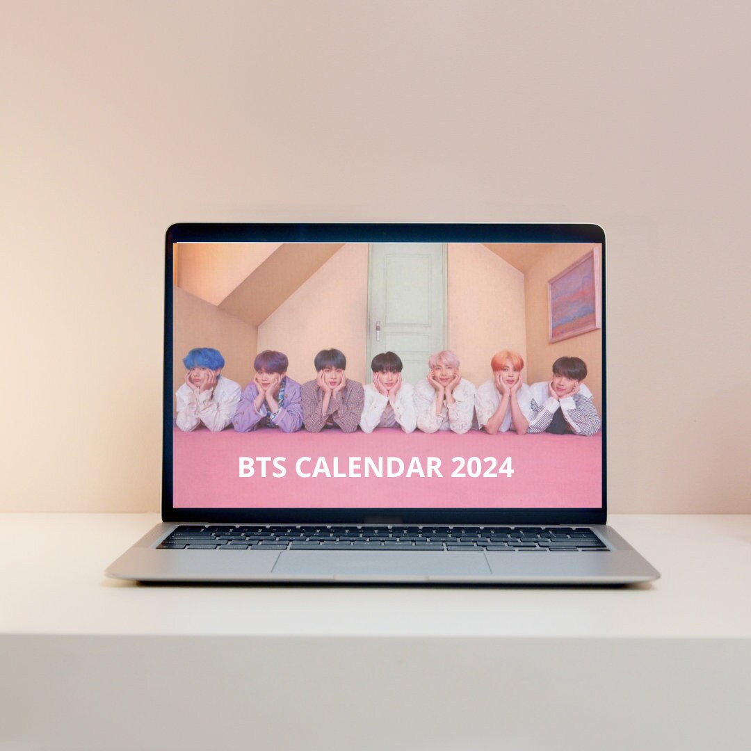 BTS Calendar, Digital Calendar, Army, Digital Planner, Monthly Planner ...