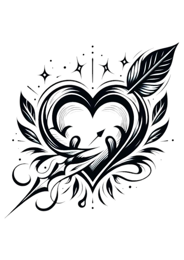 Heart SVG PNG - Etsy