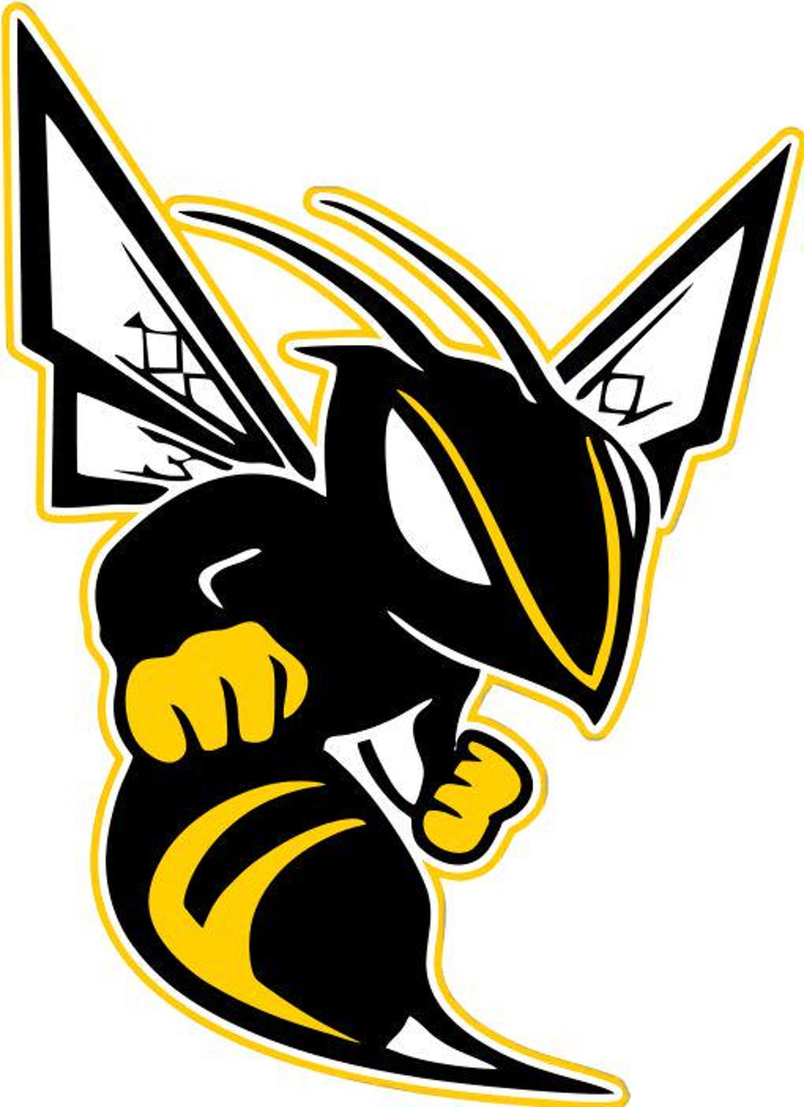 Hornet Bee Mascot SVG - Etsy