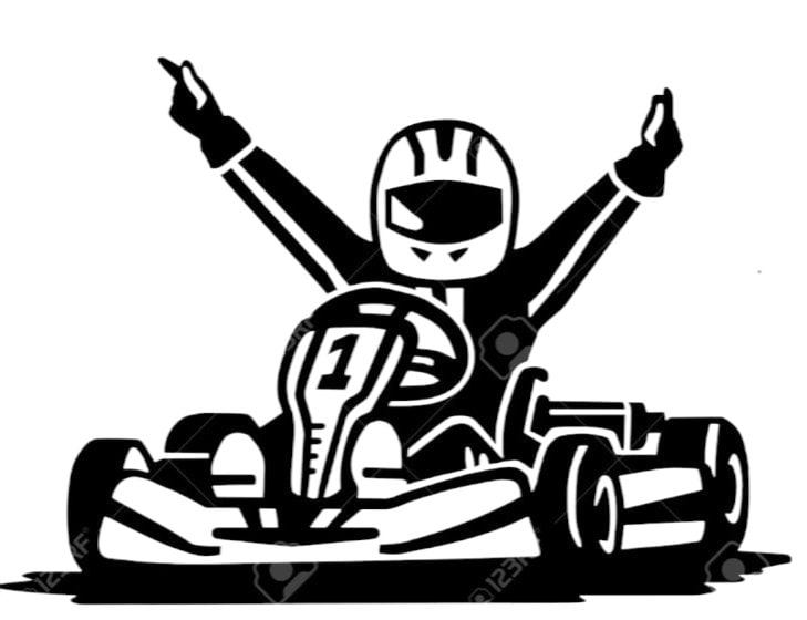 Go Kart SVG PNG - Etsy