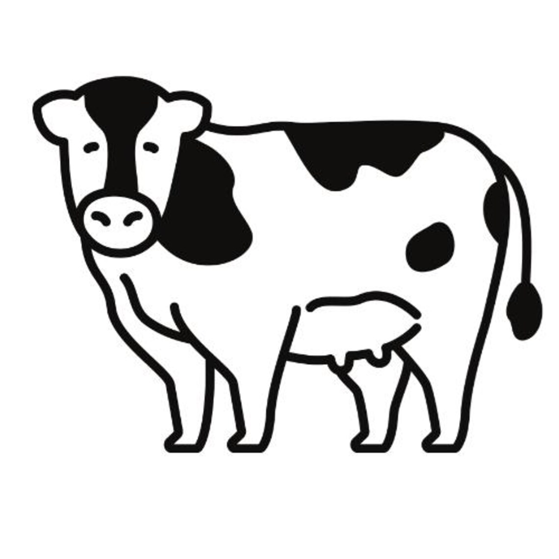 Cow SVG PNG - Etsy