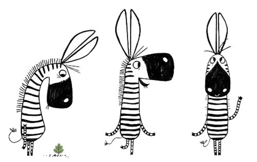 Zebra SVG PNG - Etsy