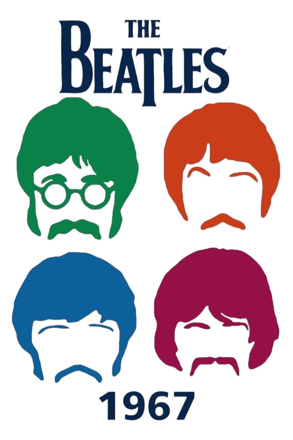 The Beatles SVG PNG - Etsy