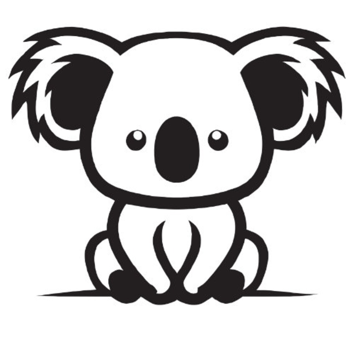 Koala SVG PNG - Etsy