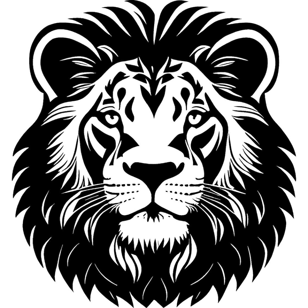 LION SVG PNG - Etsy