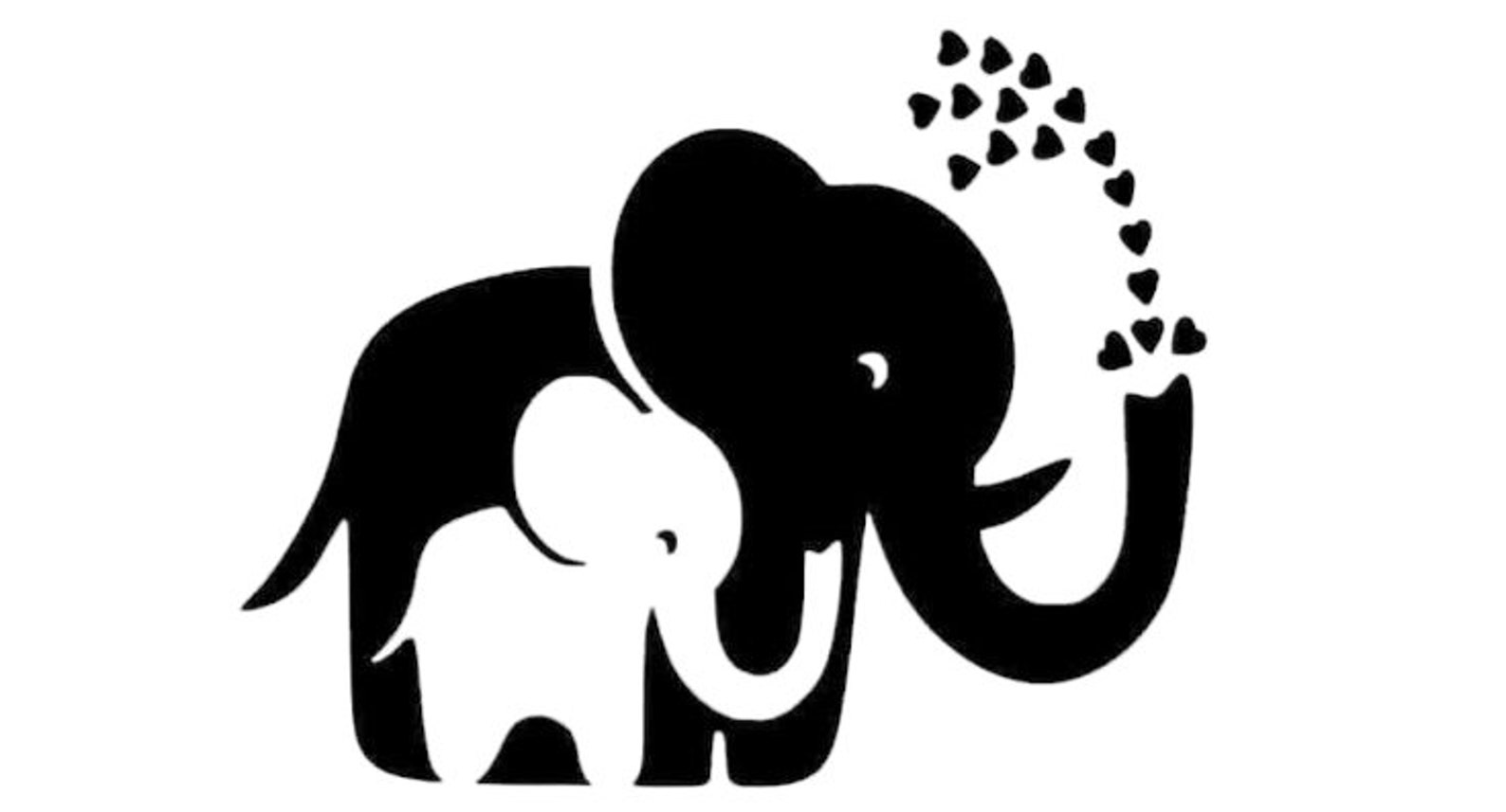 Elephant SVG PNG - Etsy