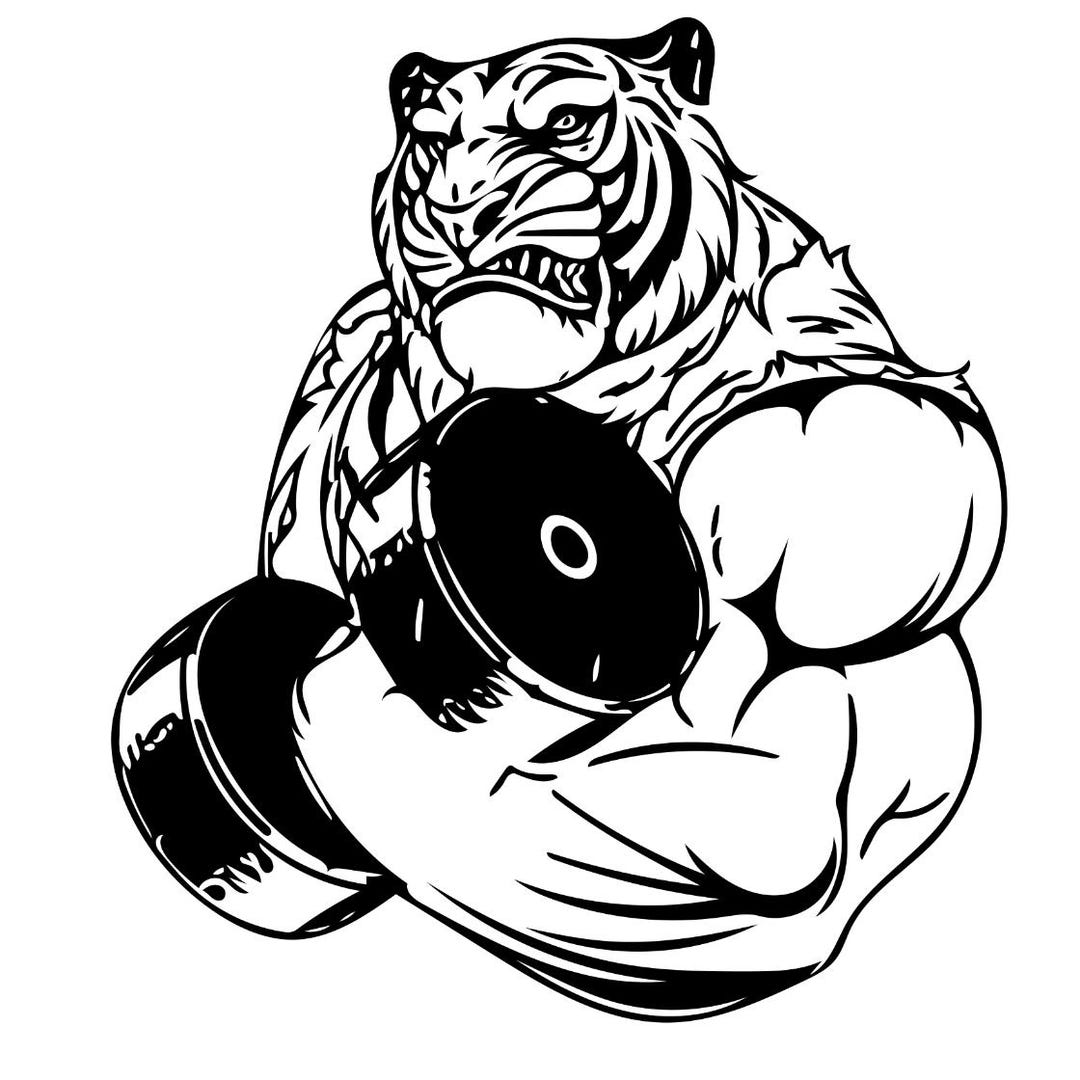 Tiger SVG PNG - Etsy