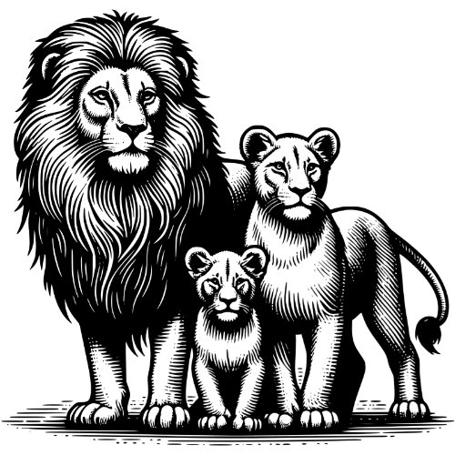 Lion SVG PNG - Etsy