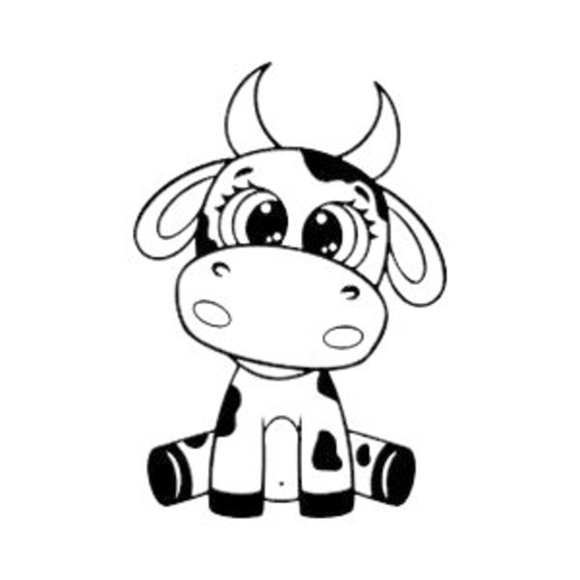 Cow SVG PNG - Etsy