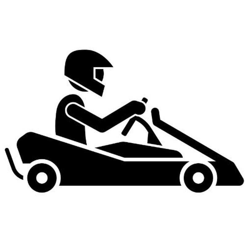 Go Kart SVG PNG - Etsy
