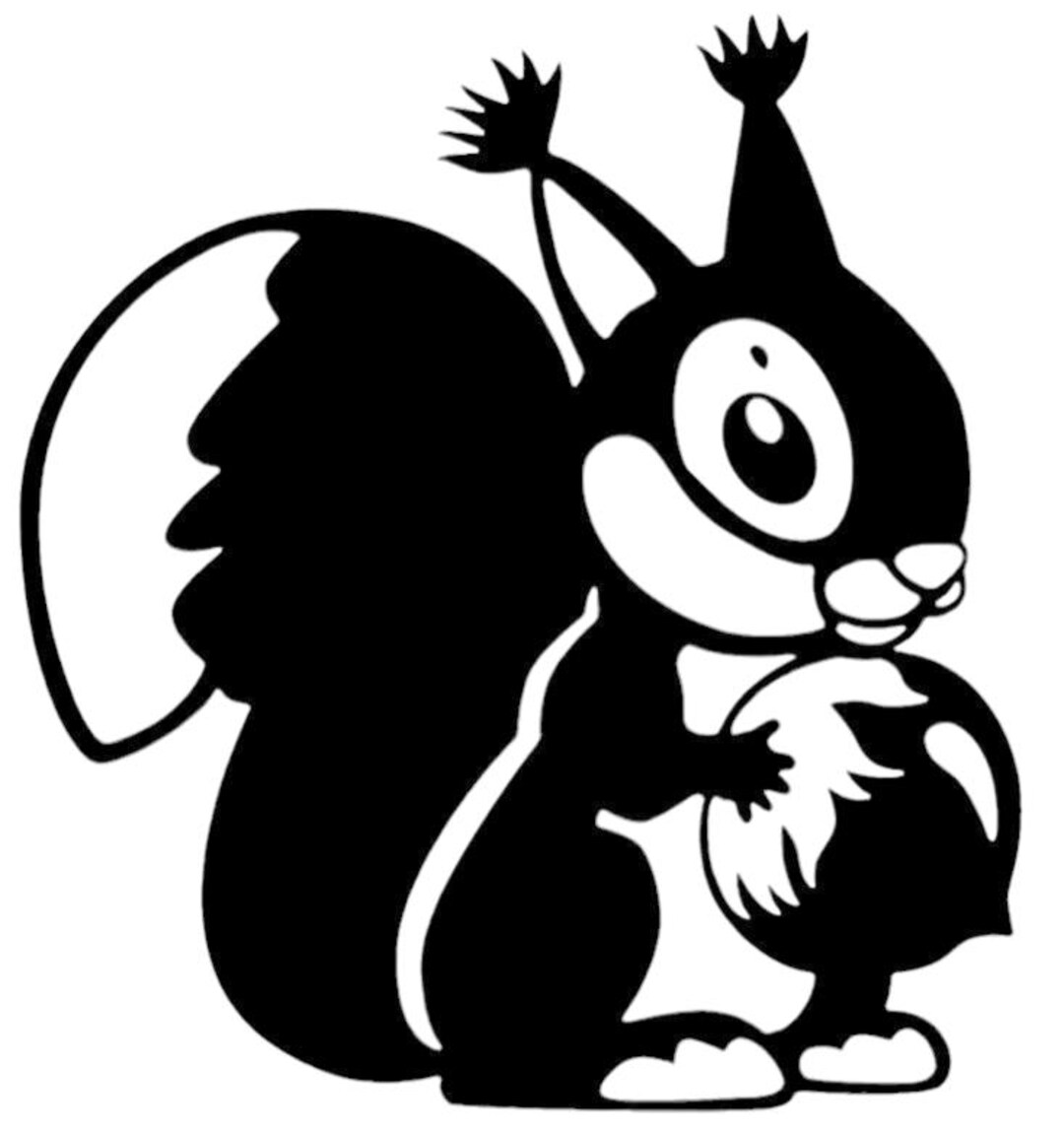 Squirrel Svg Png - Etsy