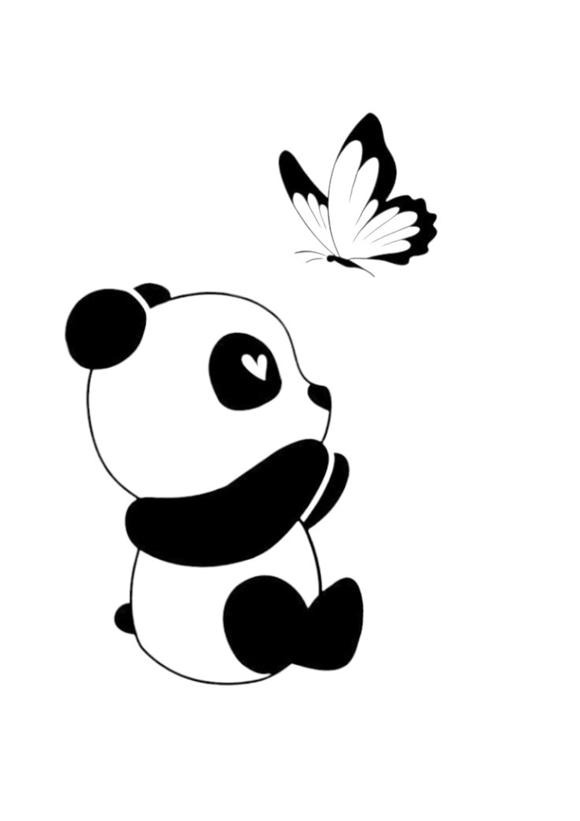Panda SVG PNG - Etsy