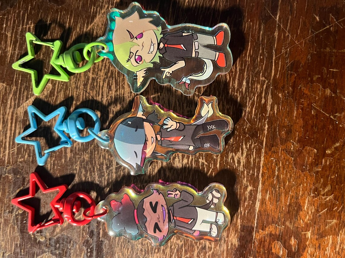 Hightide Era Splatoon Splatband Keychains - Etsy