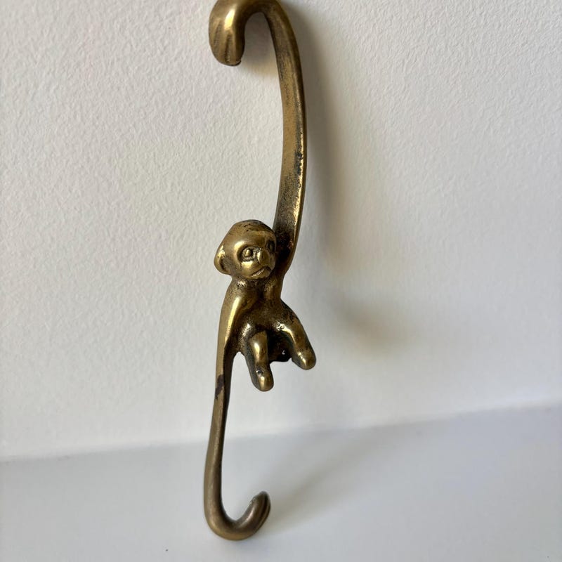 Monkey Wall Hook - Etsy