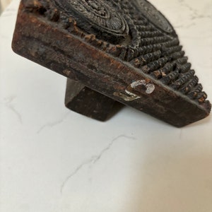 Vintage Wood Textile Printing Block Geometric Design - Etsy