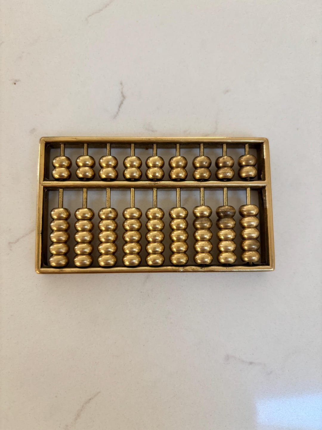 Miniature Vintage Brass Abacus 3" X 1-7/8" - Etsy