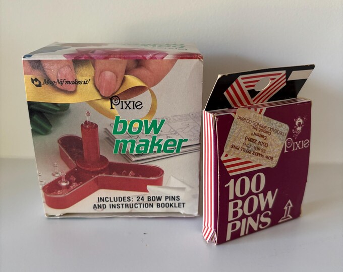 Pixie Bow Maker Vintage 1985 in Original Box - Etsy