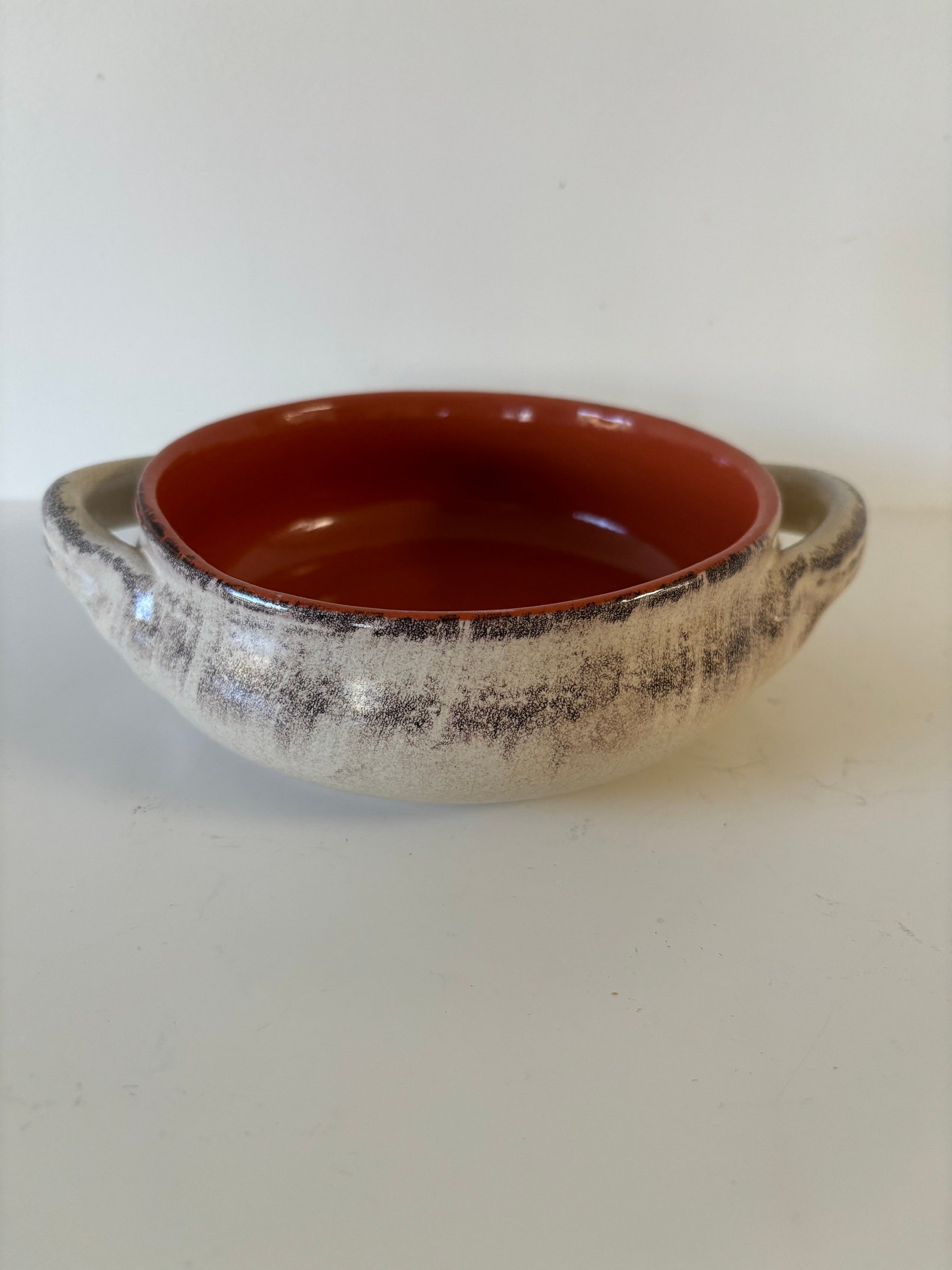 De Silva Italian 7-1/2" Terracotta Handled Soup Bowl From the 1970's - Etsy