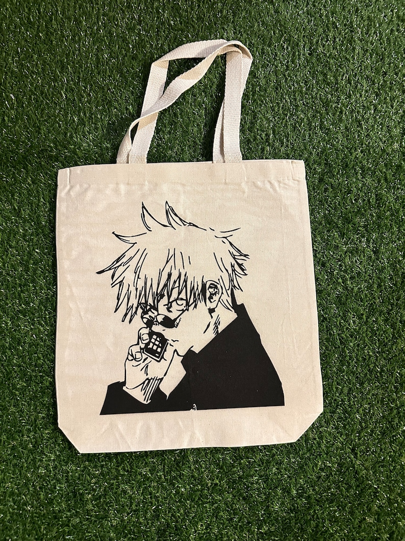 Satoru Gojo Tote Bag - Etsy