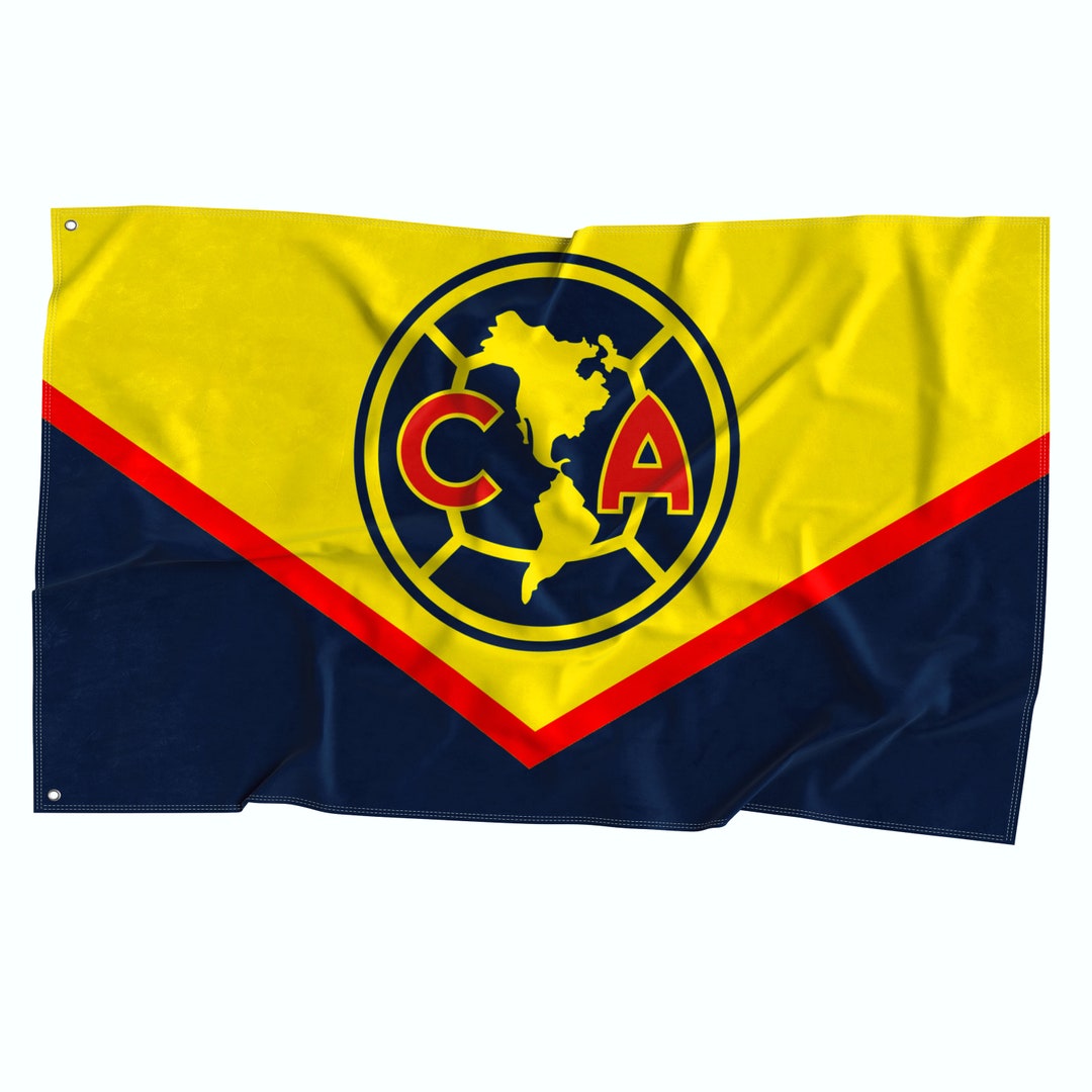 Club America Azul Flag 3x5 Ft Aguilas Logo Mexico Futbol Soccer Bandera ...