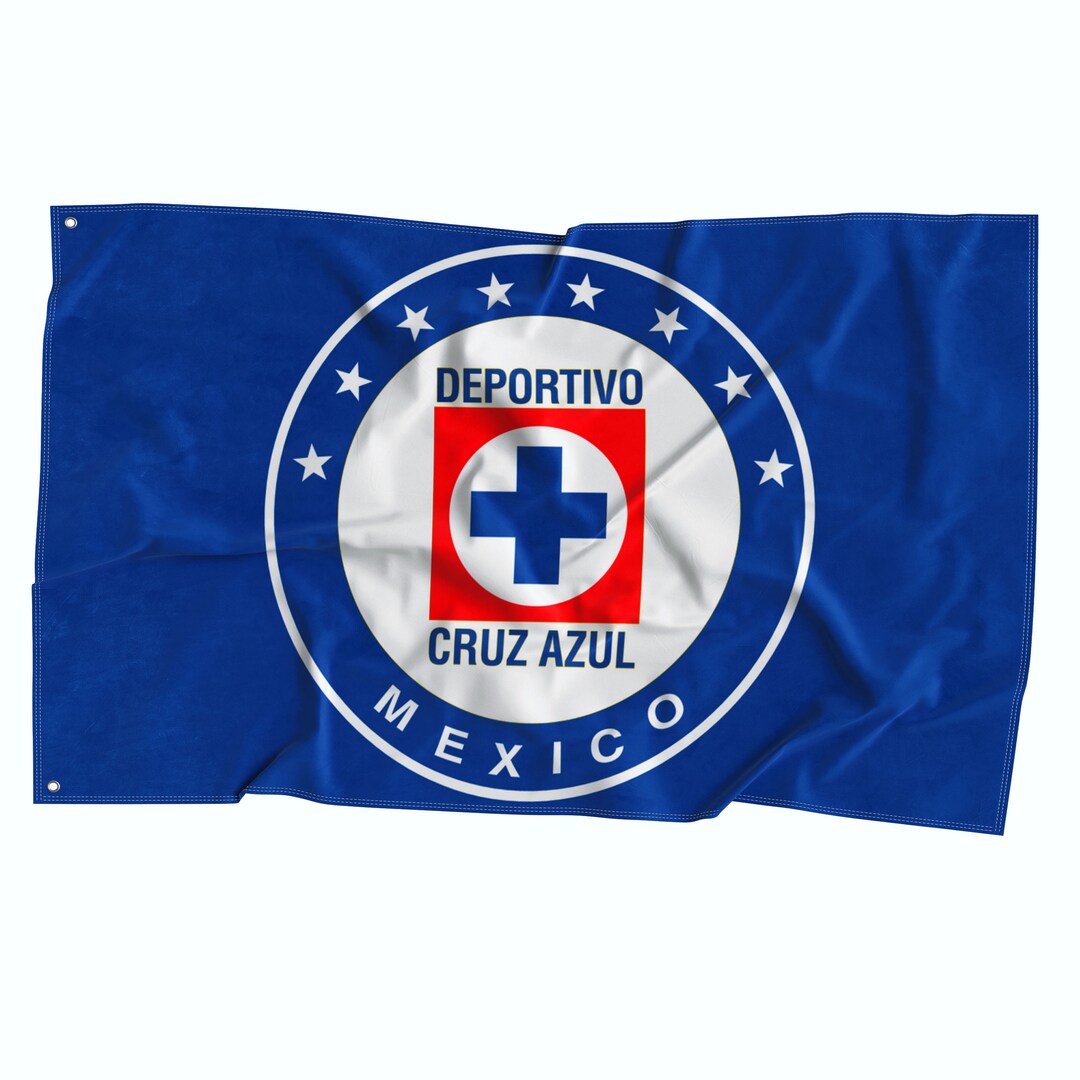 Cruz Azul Flag 3x5 Ft Mexico Soccer Bandera - Etsy