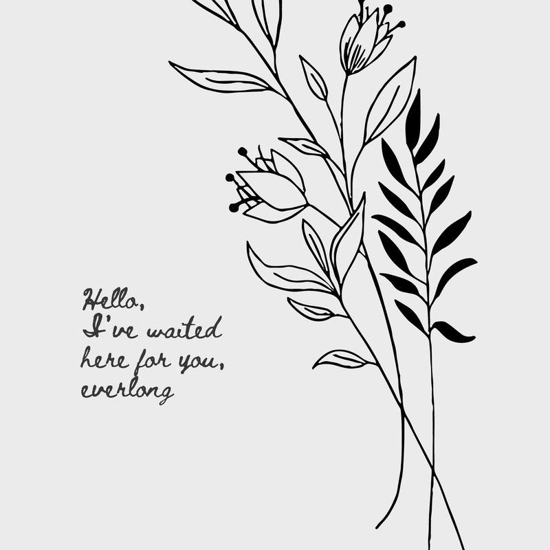 Foo Fighters Lyrics Etsy 9640