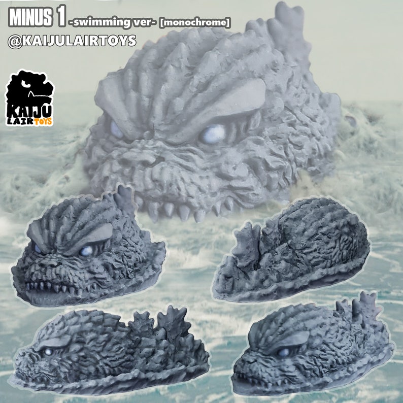 Deformed Godzilla GMK Godzilla Mothra King Ghidorah 2001 Figure Fan Art ...