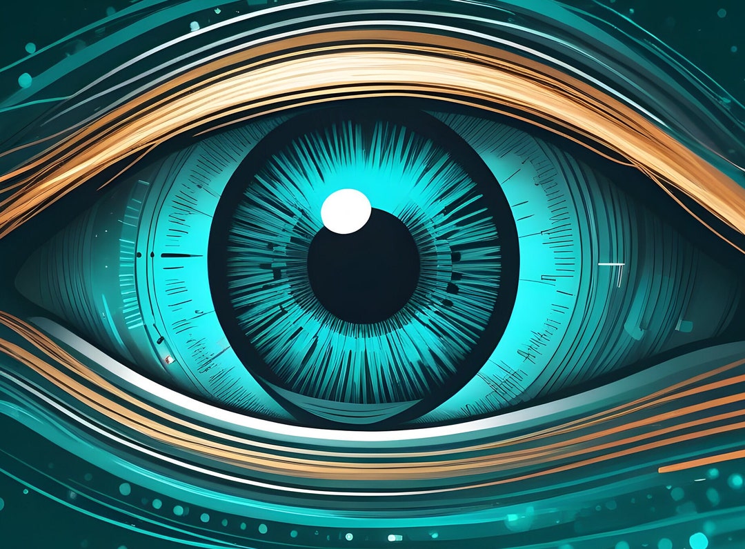 Captivating Gaze: Digital Eye Art Collection - Intriguing, Vibrant, and ...