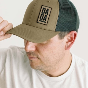 Dad Hat, Dad Patch Hat, Gift for the New Dad, Dada Trucker Hat - Etsy