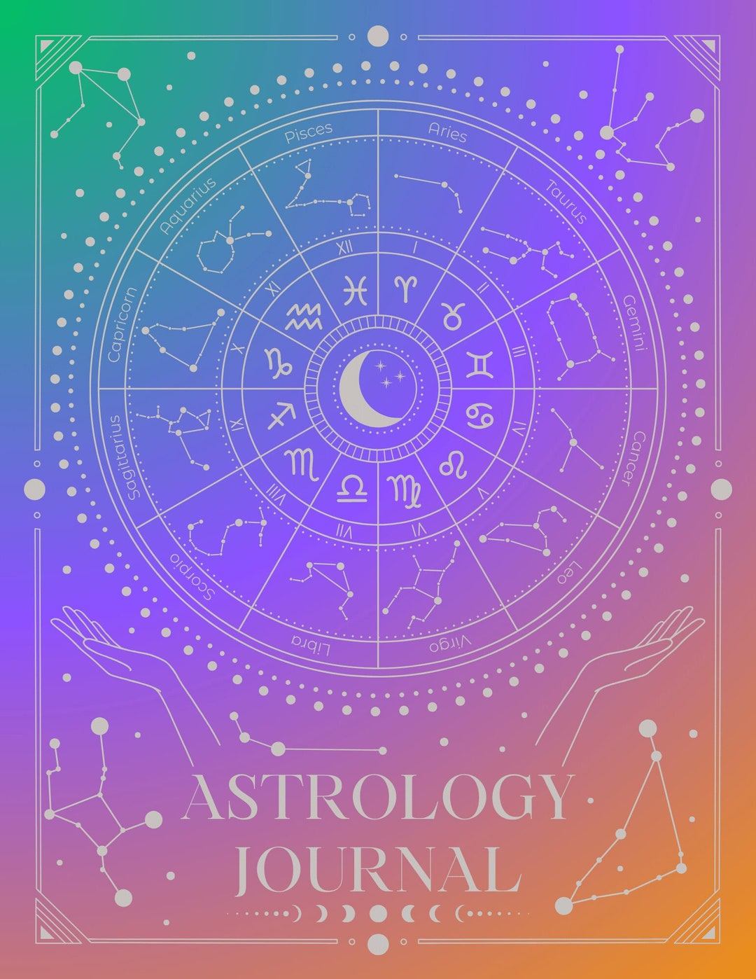 Monthly Astrology Journal - Etsy Australia