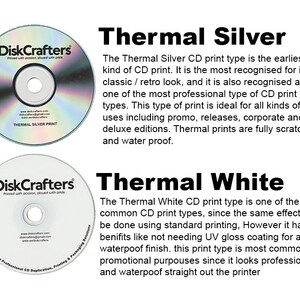 Custom CD Printing Album Mixtape Personalised Professional Printing ...