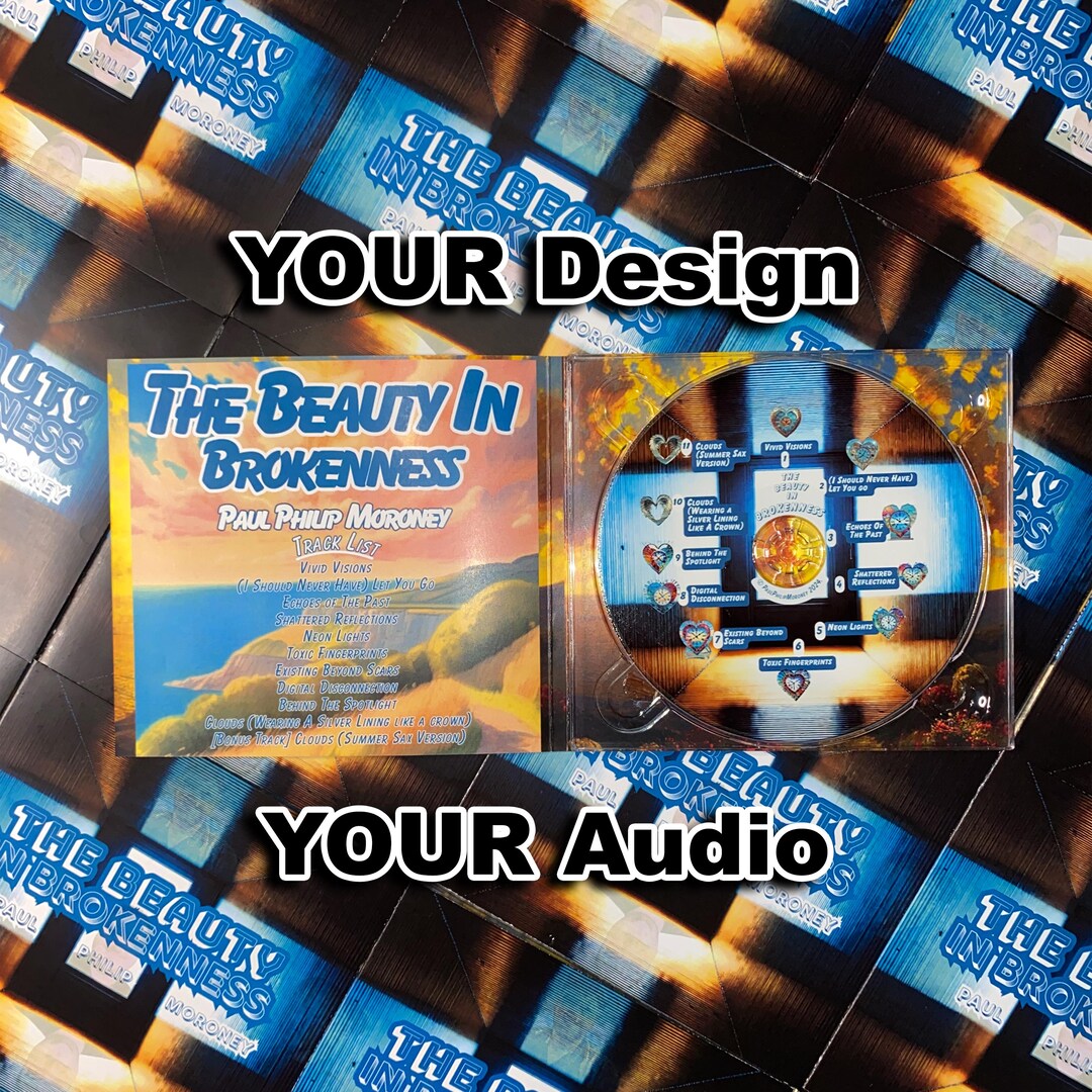 Your Own Music & Design on CD, Custom Mixtape Playlist Album CD ...