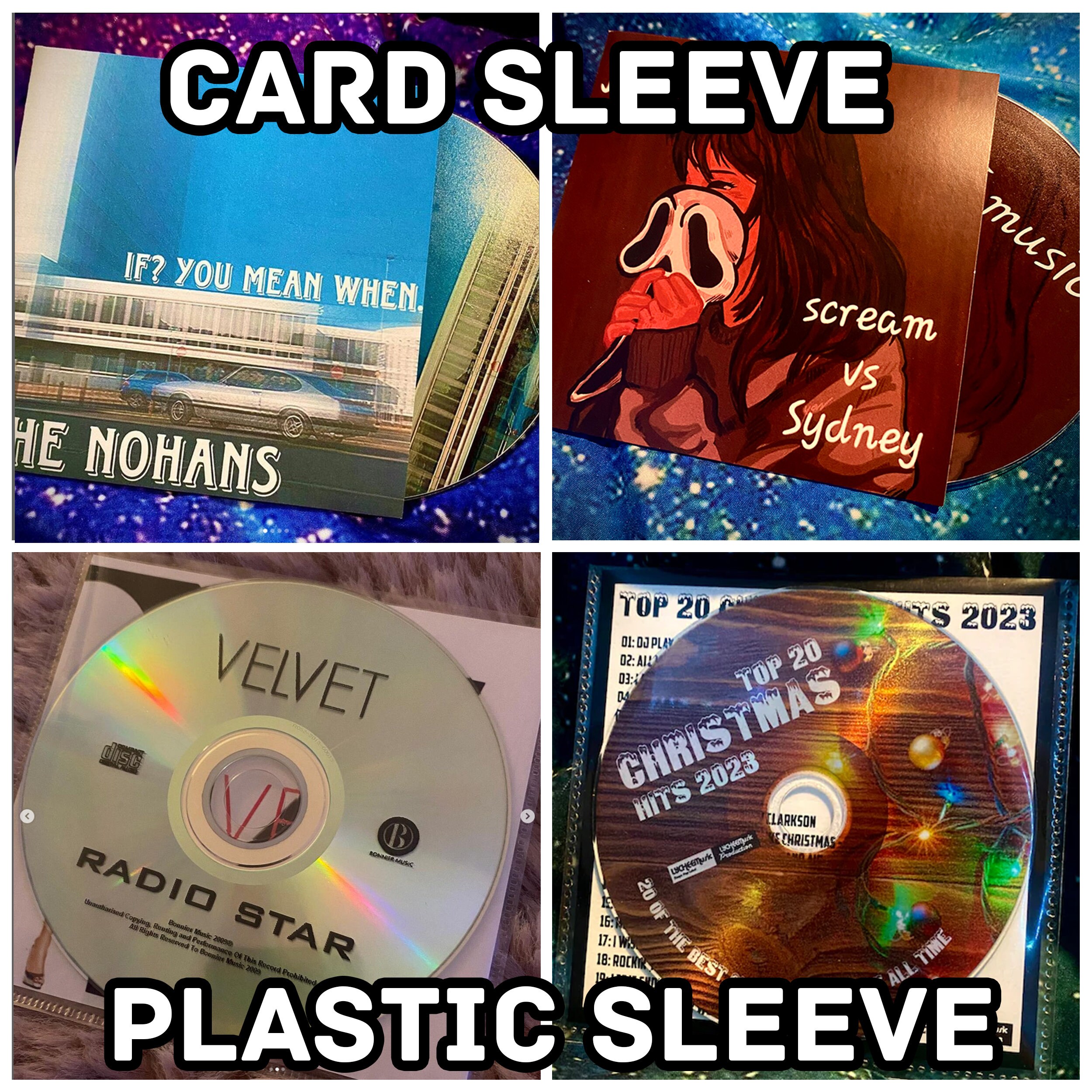 Custom CD Printing Album Mixtape Personalised Professional Printing ...