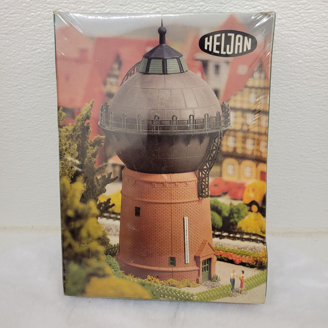 Vintage Heljan HO 1735 Water-tower Model Kit NIB - Etsy