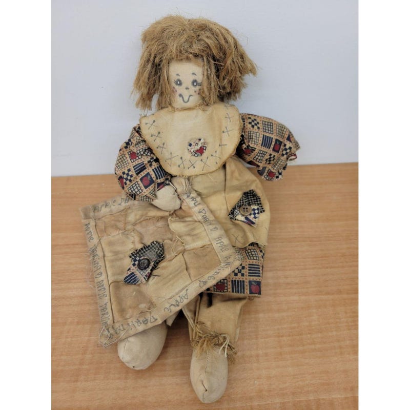 Primitive Rag Doll - Etsy