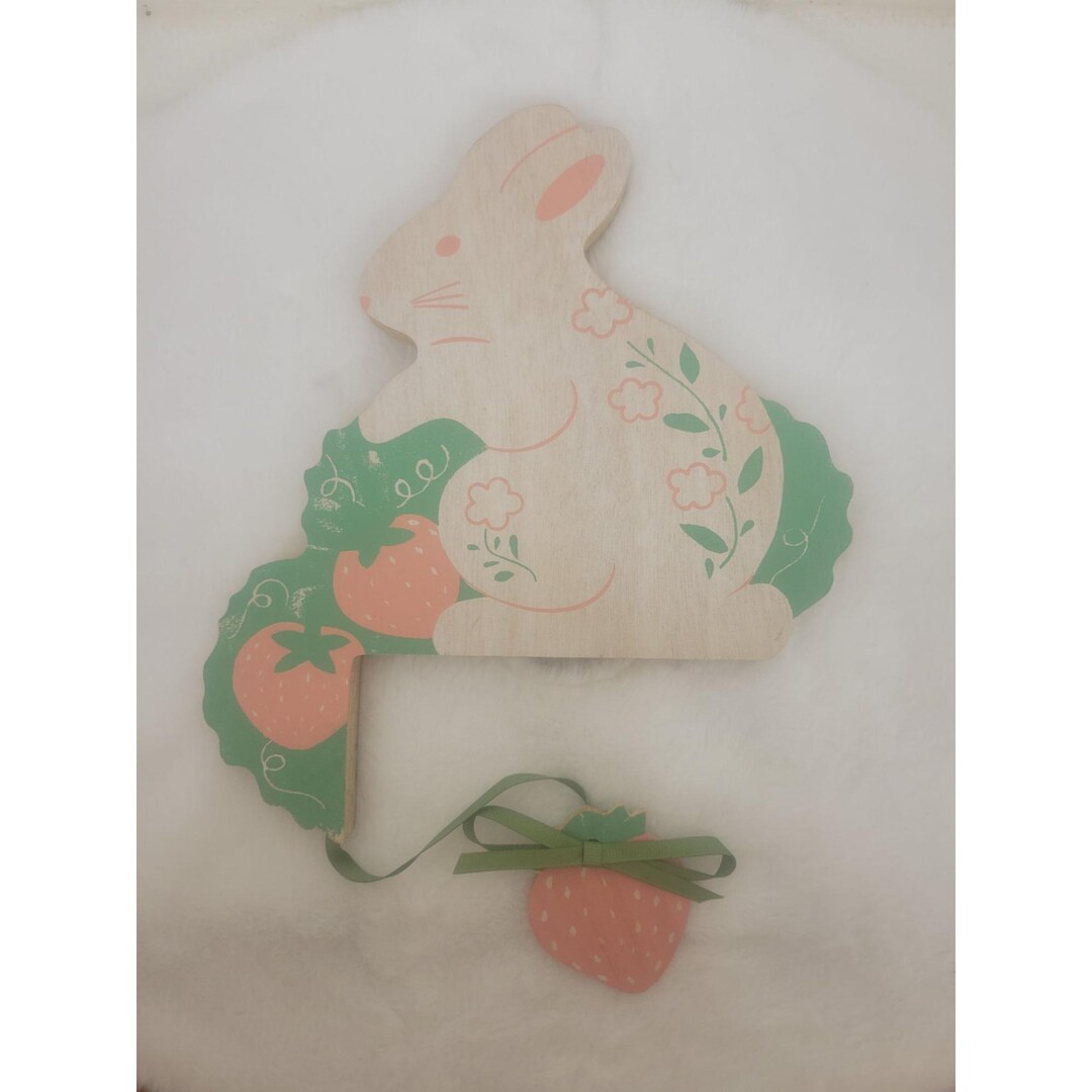 Vintage Avon Wood Easter Bunny Decor in Original Box - Etsy