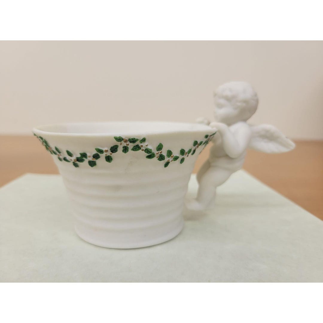 Vintage Peeping Angel Dish in Box - Angels Among Us - Etsy