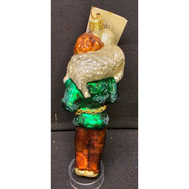 Vintage Christopher Radko 1997 the Nativity Shepherd Glass Christmas ...