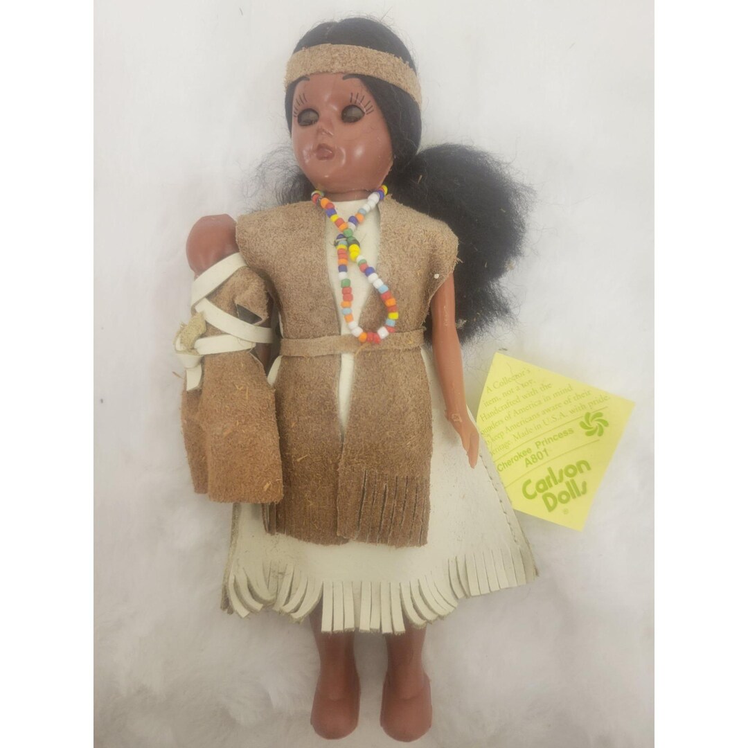 Native American Carlson Dolls Cherokee Princess A801 - Etsy