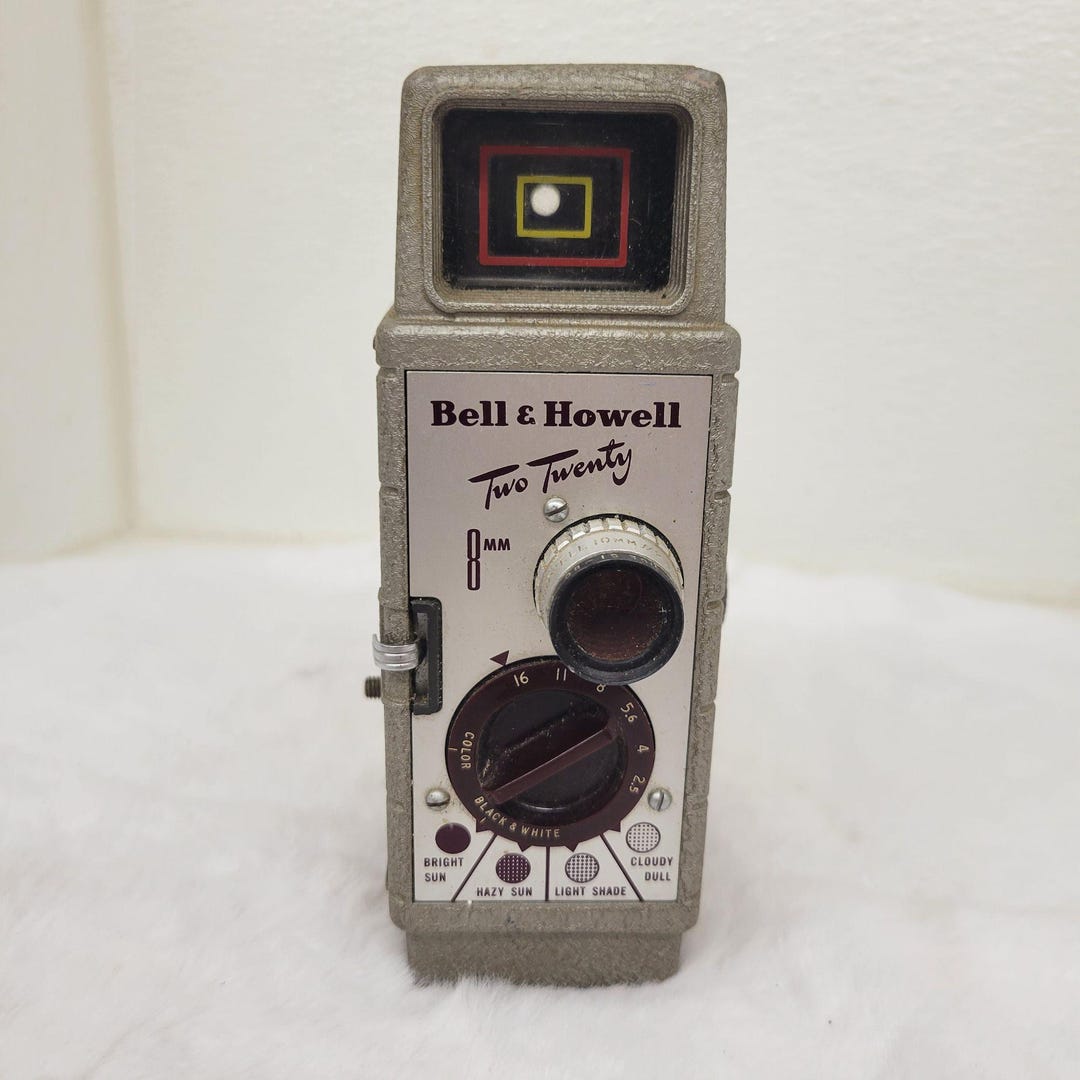 Vintage Bell & Howell Design Movie Camera (untested) - Etsy