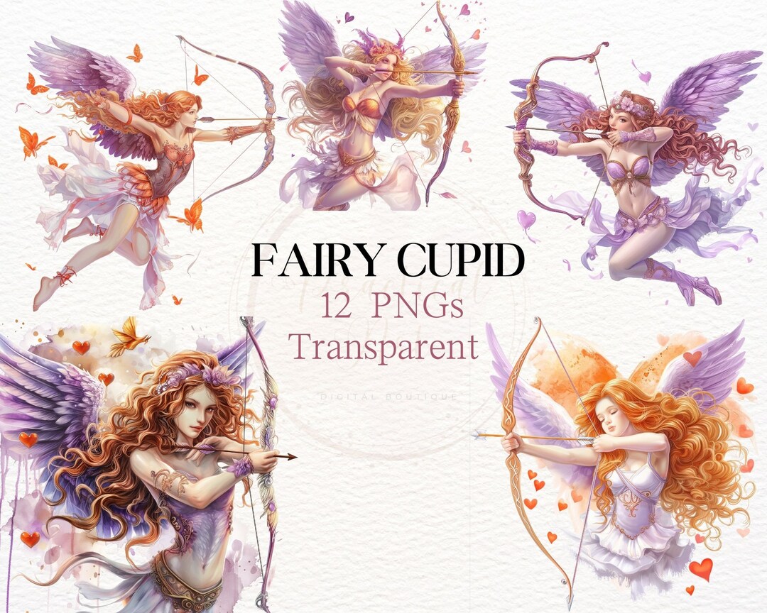 The Fairy Cupid Clipart Wonder Woman Graphic Fantasy Sexy Warrior ...