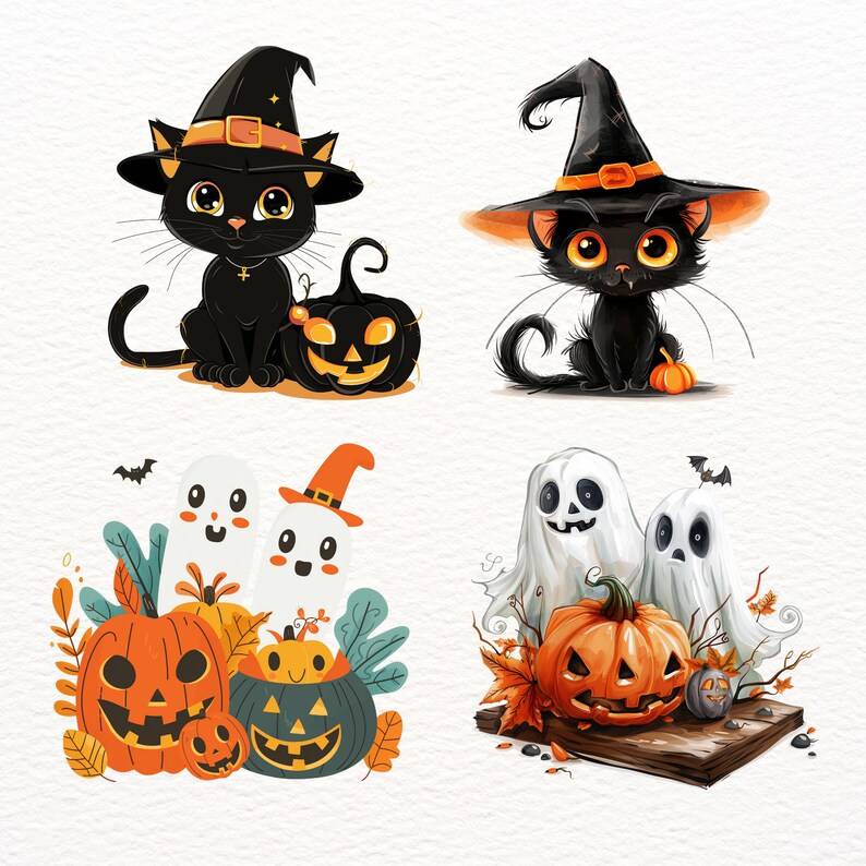 Halloween Decor Clipart Transparent PNG Halloween Pumpkin Decoration ...