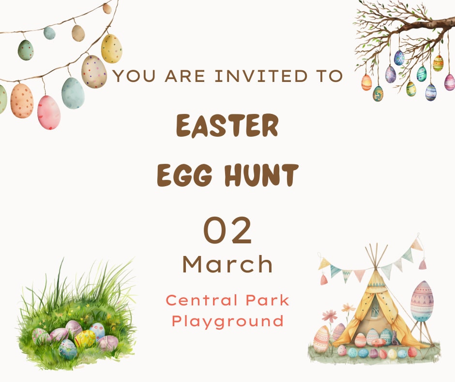 Easter Fun Clipart Watercolor Transparent PNG Easter Eggs Graphic ...