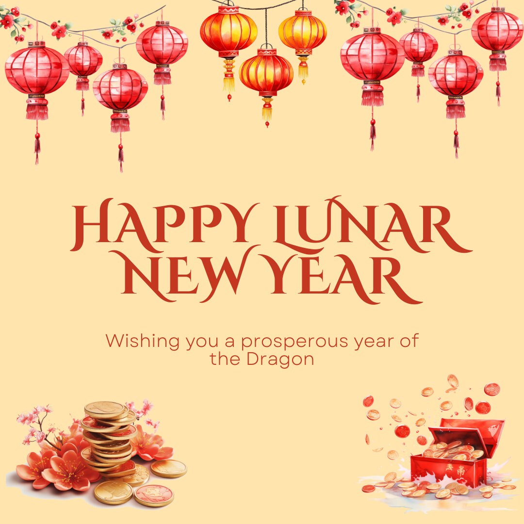 Chinese New Year Clipart Bundle Transparent PNG, 300 DPI Vibrant Images ...