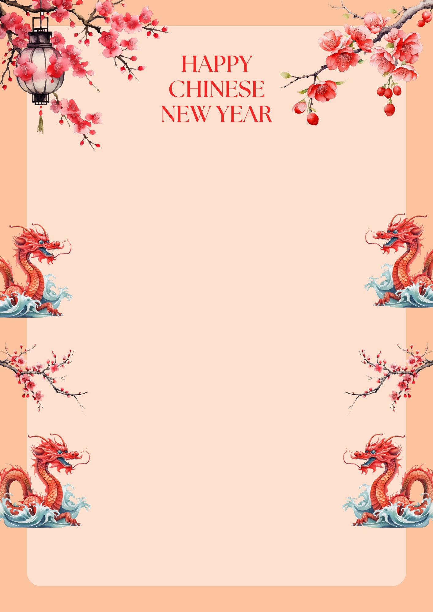Chinese New Year Clipart Bundle Transparent PNG, 300 DPI Vibrant Images ...